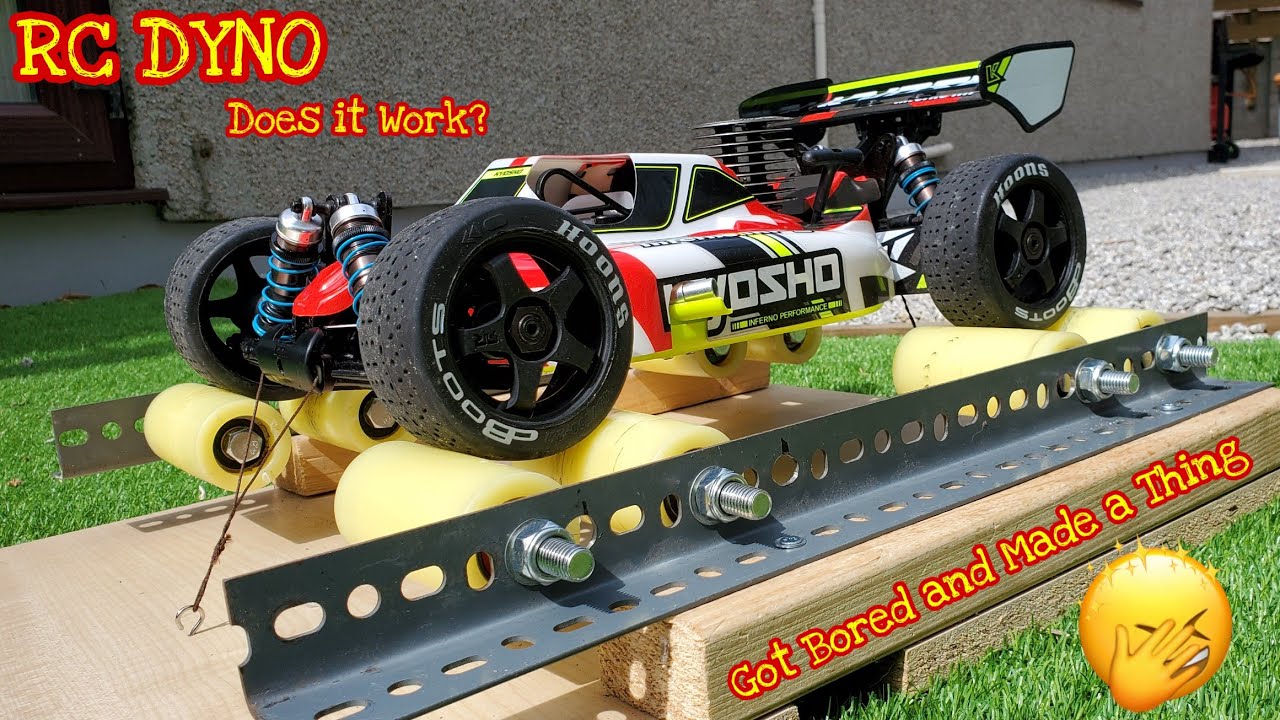 RC Dyno, Rolling road. Homemade - YouTube