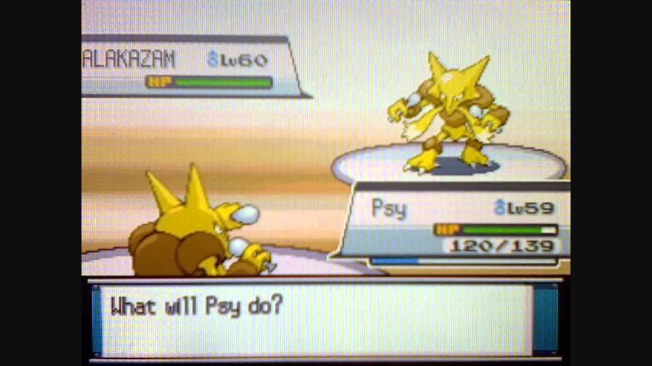 Pokemon Soul Silver Walkthrough Part 107:Gym Leader Sabrina Rematch ...