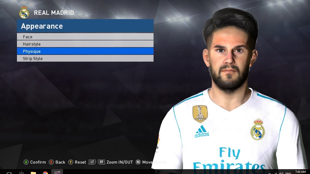 New Face Isco PES 2017 by Shenawy - YouTube