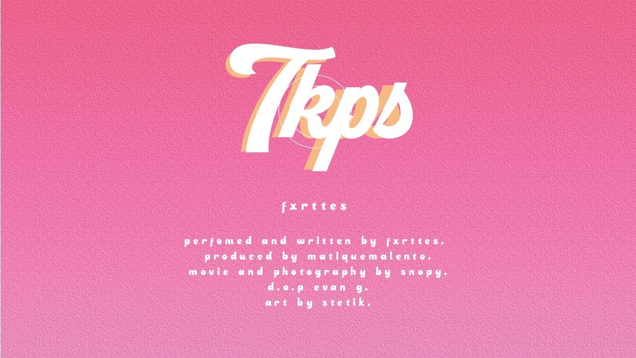 TKPS - Fxrttes [Videoclip Oficial] - YouTube