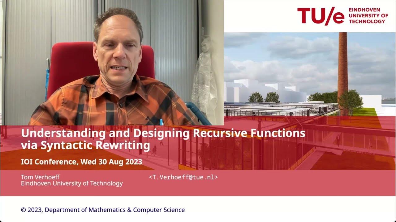 Understanding and Designing Recursive Functions via Syntactic Rewriting - YouTube