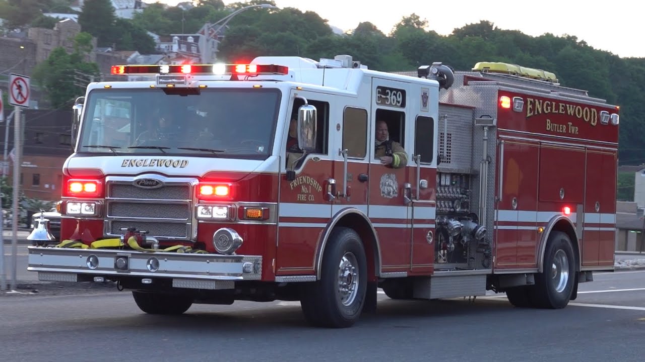 Friendship Fire Company of Englewood Engine 4-19 Responding 5/23/24 ...