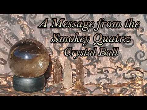 A Message from the Smokey Quartz Crystall Ball - Internet down -Tics - EMF Radiation and more ...