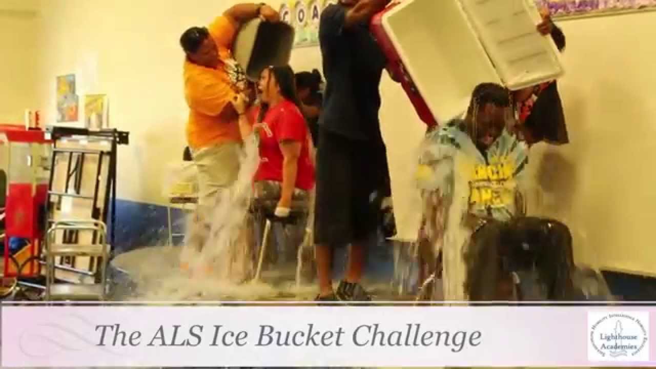 ICE BUCKET CHALLENGE LIGHTHOUSE CHARTER SCHOOL 2014 - YouTube