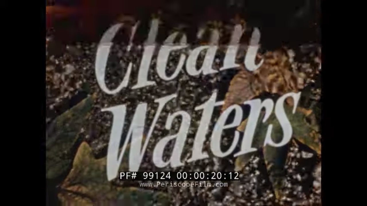 " CLEAN WATERS " 1950s GENERAL ELECTRIC WATER POLLUTION & WATER ...