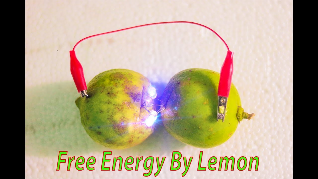 How To Make Battery By Lemon || How Create A Lemon Battery || How to ...