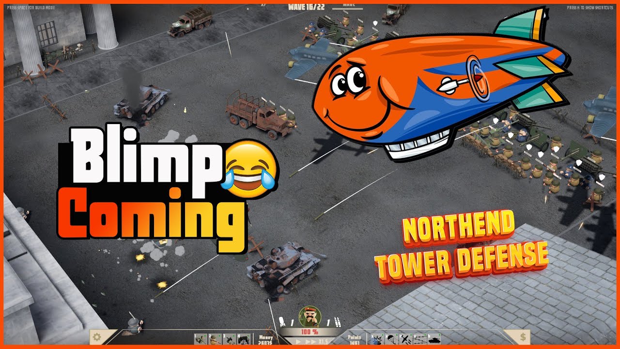 Blimp Coming 🔥😂 | Northend Tower Defense - YouTube