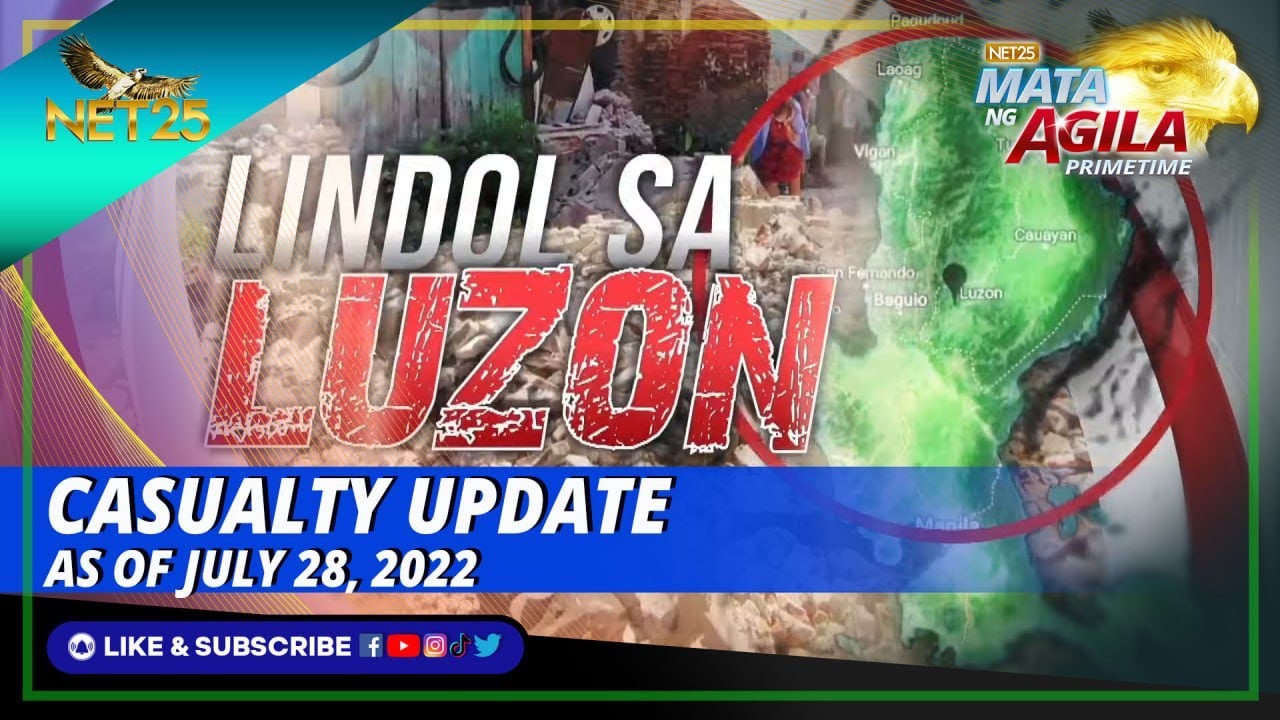 LINDOL SA LUZON CASUALTY UPDATE - YouTube