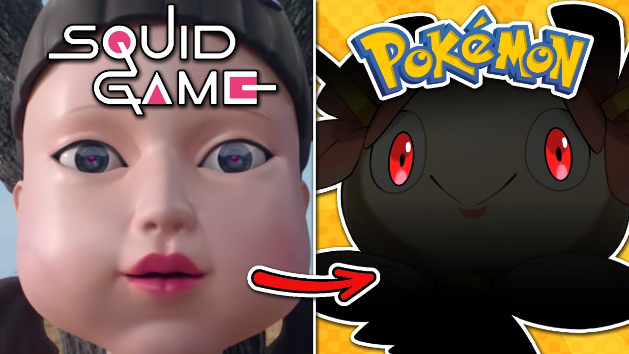 SQUID GAME GAMES Into Pokemon - YouTube