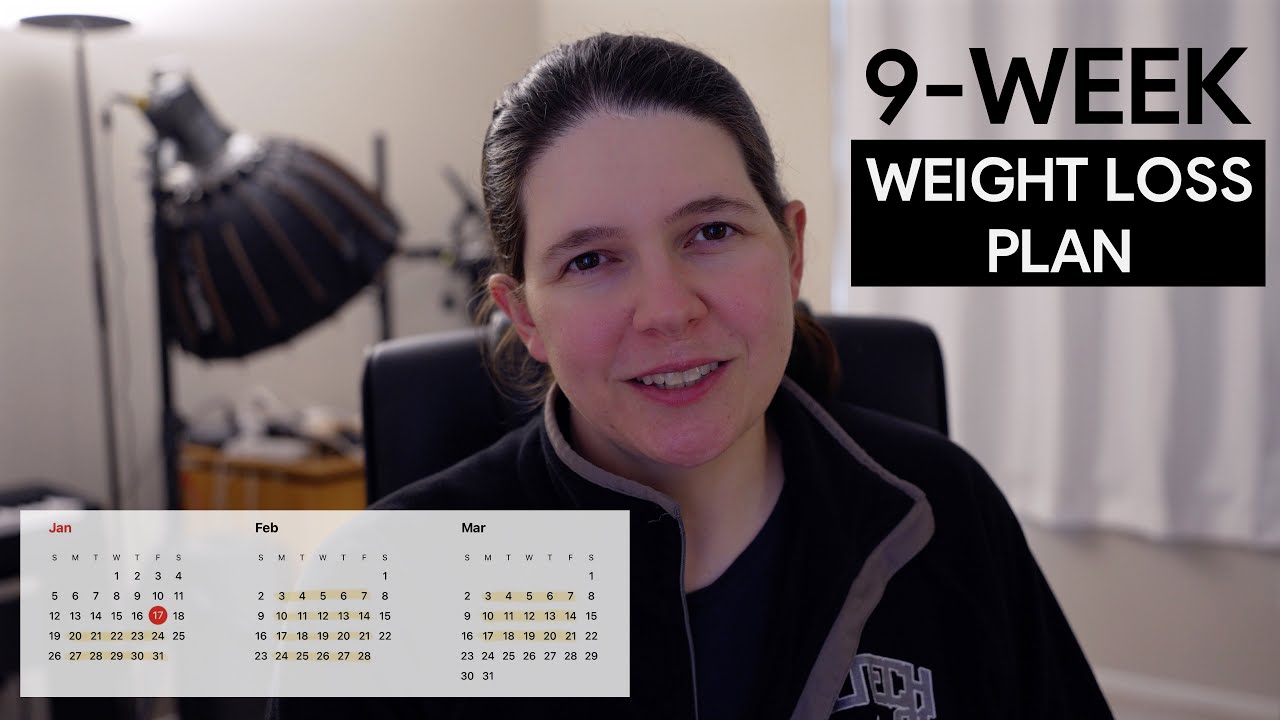 My 9-Week Weight Loss Plan: Goals & Daily Habits - YouTube