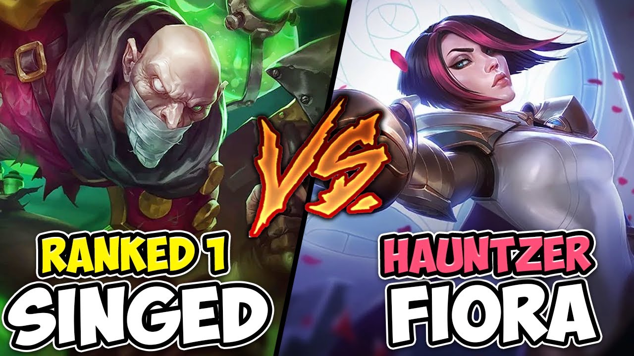 DUMPSTERING LCS TOP LANER HAUNTZER WITH PERFECT SINGED GAMEPLAY ...