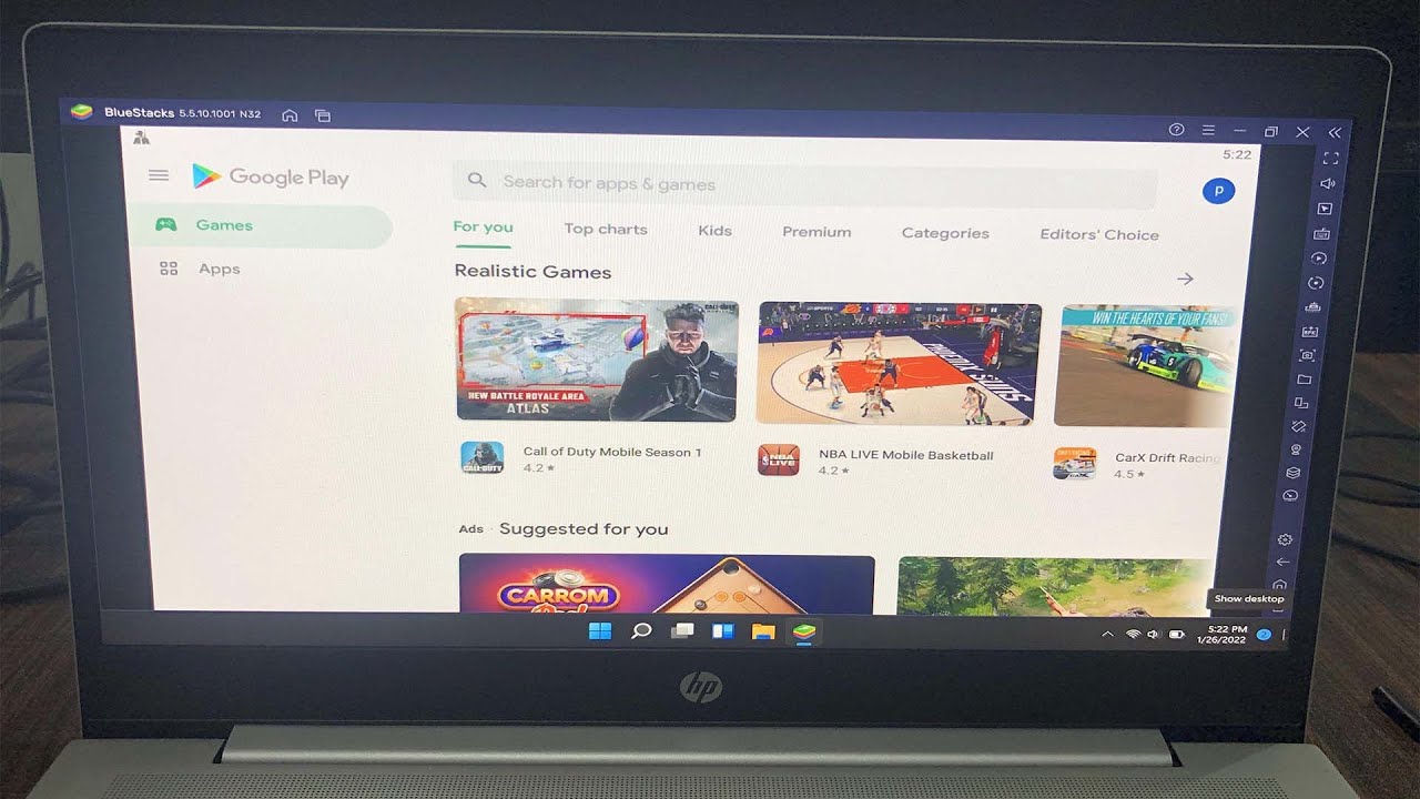 How to Install Google Play Store Apps On PC/Laptop (2022) 🔥 - YouTube