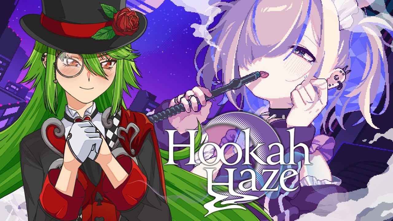 inhaling the good stuff w/ my fellow anime girls 【HOOKAH HAZE pt.1】 # ...
