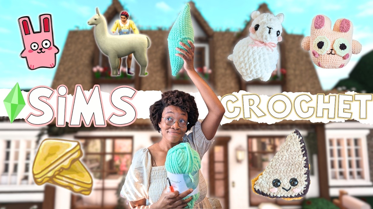 I Crocheted Sims Plushies (Amigurumi) - YouTube
