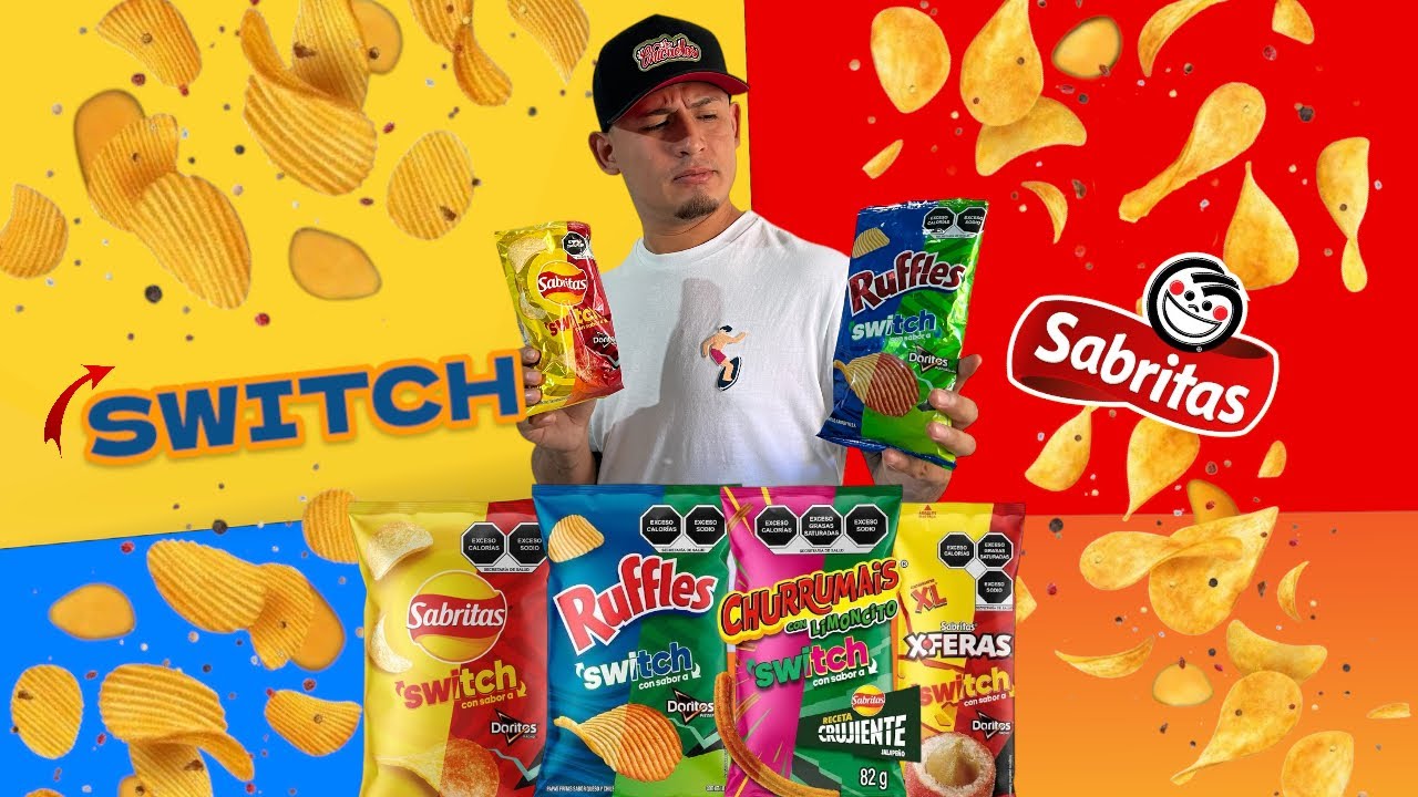 Probando las nuevas SABRITAS SWITCH 😛 || LOS CHICUELOS - YouTube