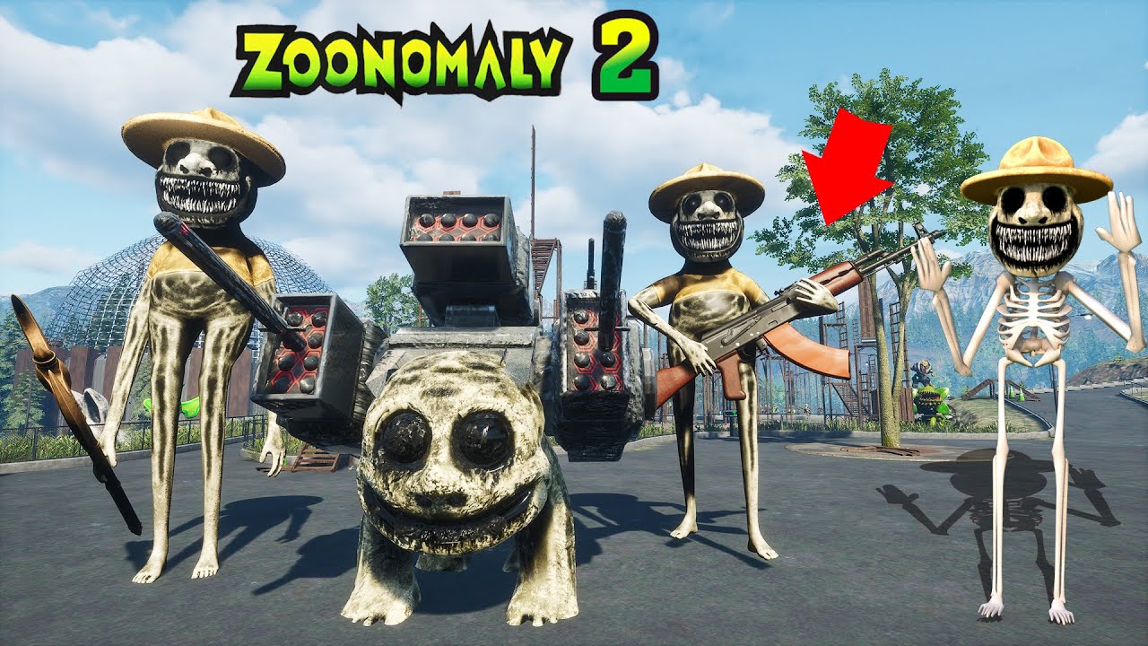Zoonomaly 2 Official Trailer Game Play - When Monsters Have Weapons And ...