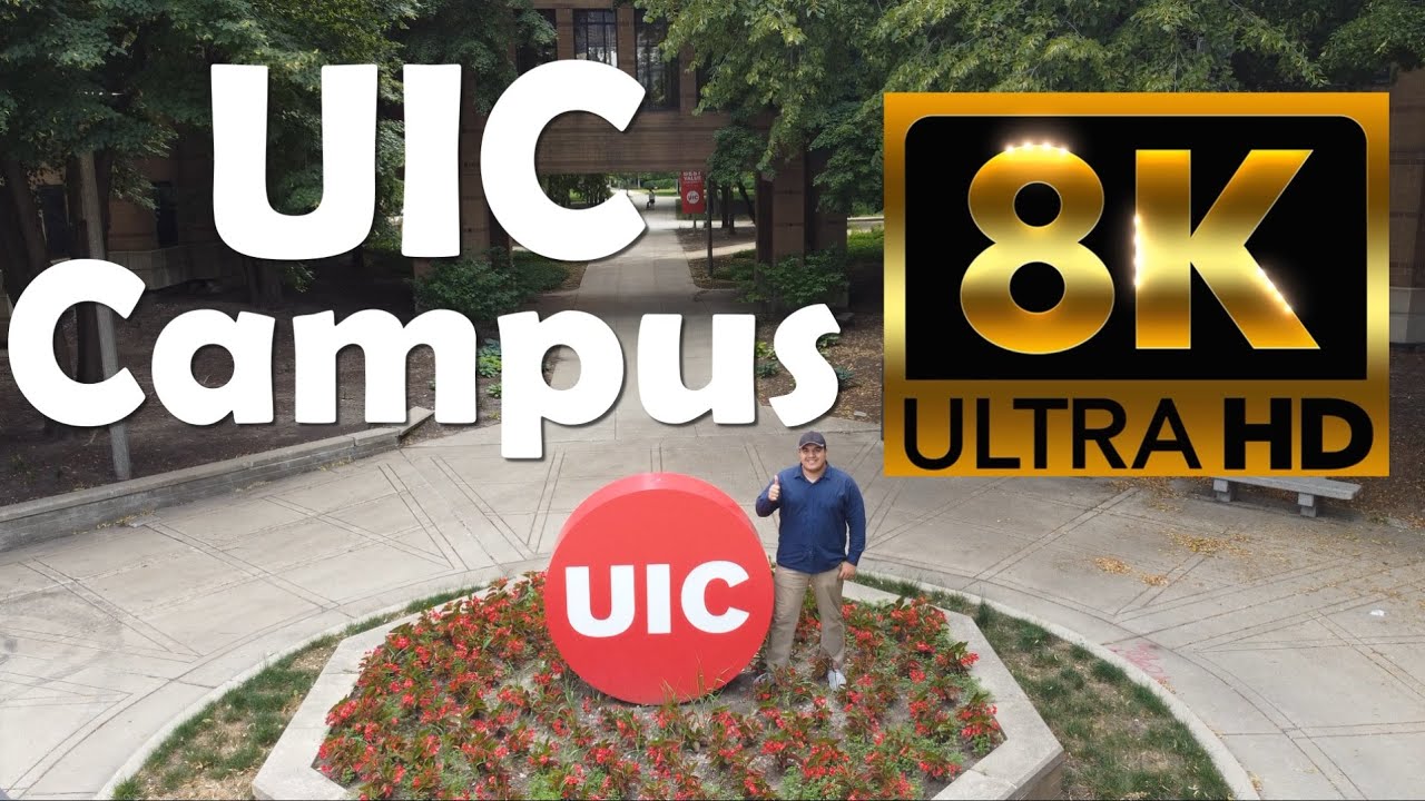 University of Illinois at Chicago | UIC | 8K Campus Drone Tour - YouTube