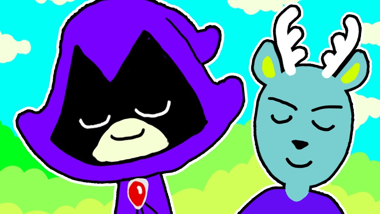 TEEN TITANS GO RAVEN SLEEPING..?? - Let's Draw with Doodle Clubhouse ...