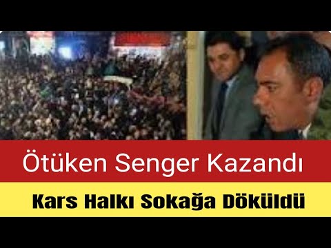 Ötüken Senger Kazandı Kars Halkı Sokaklara Döküldü @SHMTVSerhathabermedyaTV @otukensenger7461#keşfet