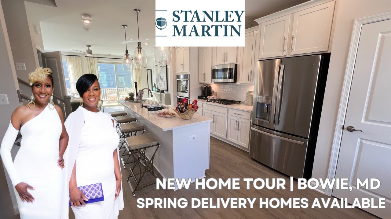 NEW STANLEY MARTIN TOWNHOMES | MILL BRANCH CROSSING - YouTube