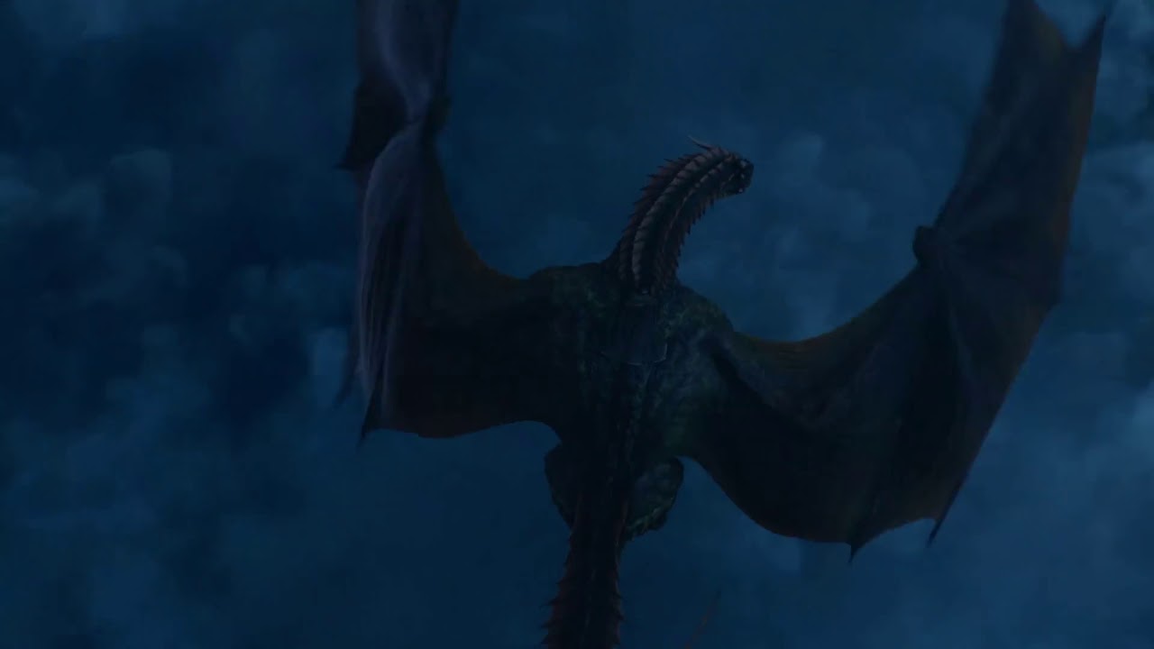 The Night King vs Jon Snow and Daenerys First Dragon Battle | HD ...