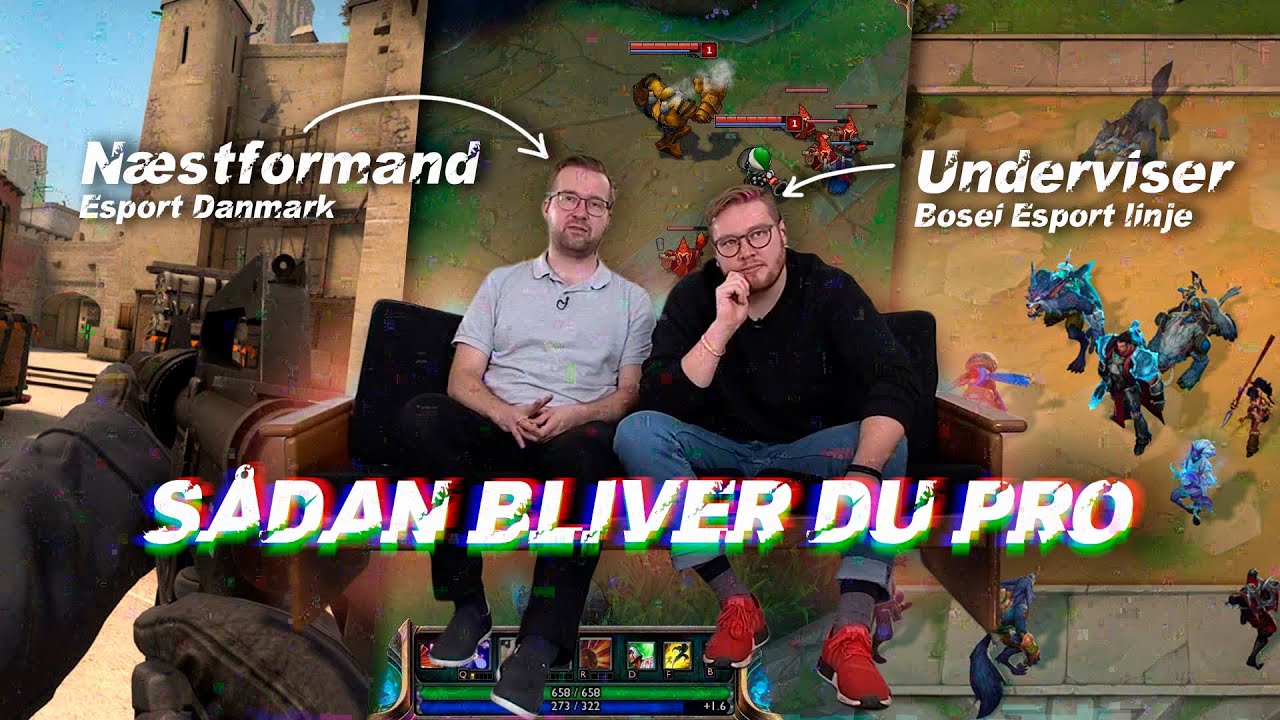 SÅDAN BLIVER DU PRO GAMER | 8 TIPS TIL NÅ TOPPEN INDENFOR ESPORT - YouTube