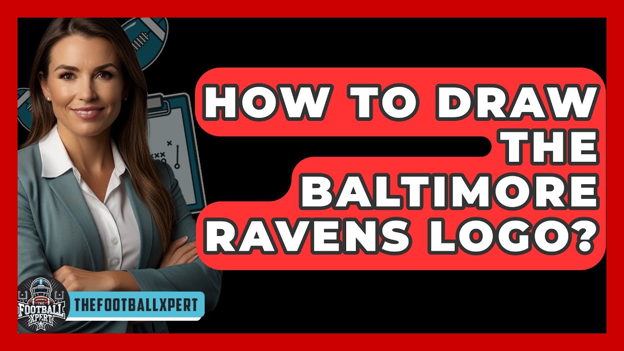 How To Draw The Baltimore Ravens Logo? - The Football Xpert - YouTube