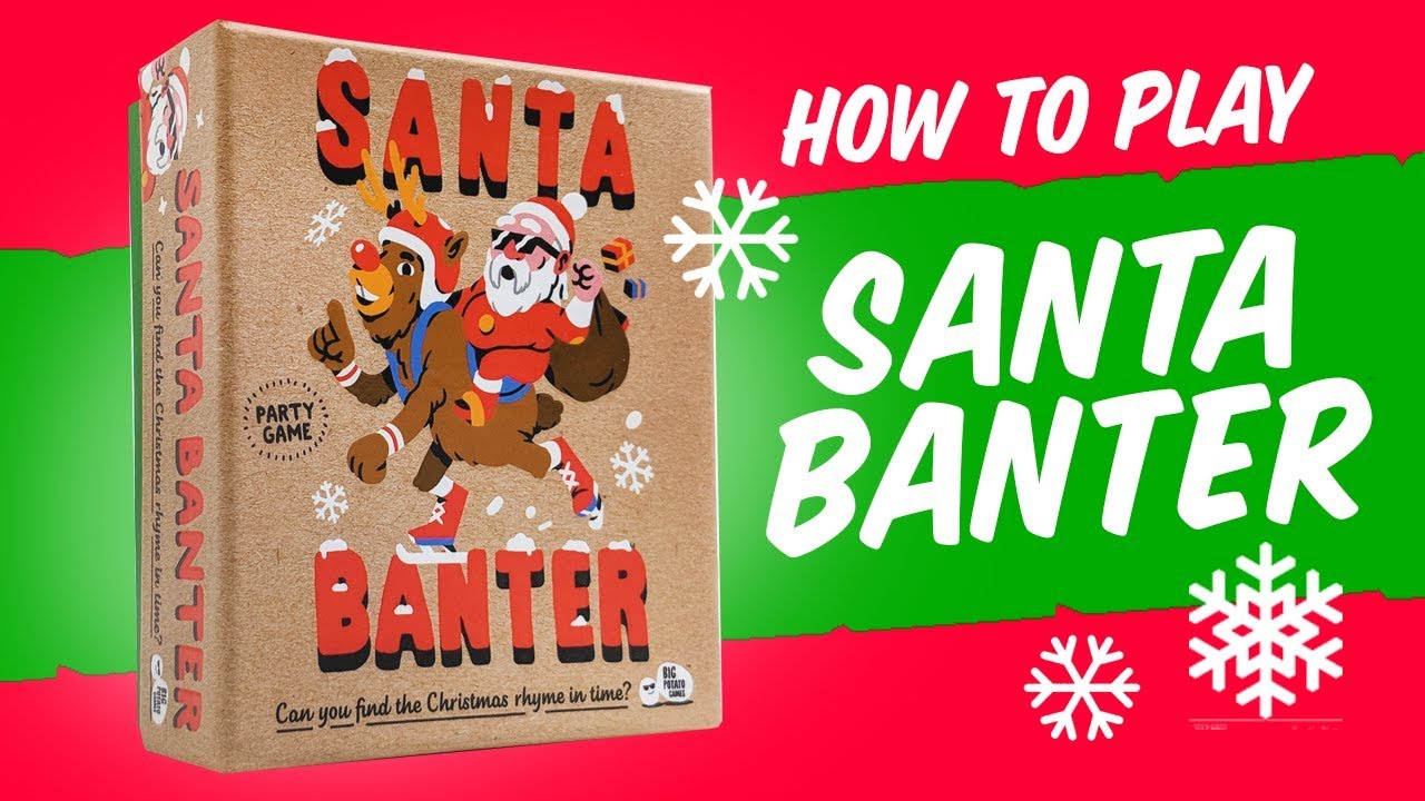 How to play: Santa Banter – The Fantastically Festive Party Game - YouTube