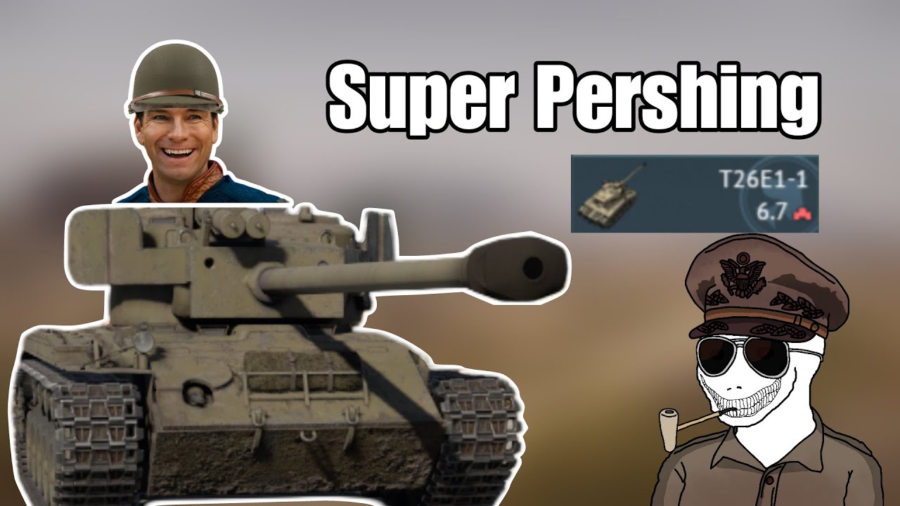 T26E1-1 Super Pershing: The American Heavy that wears the armour of ...