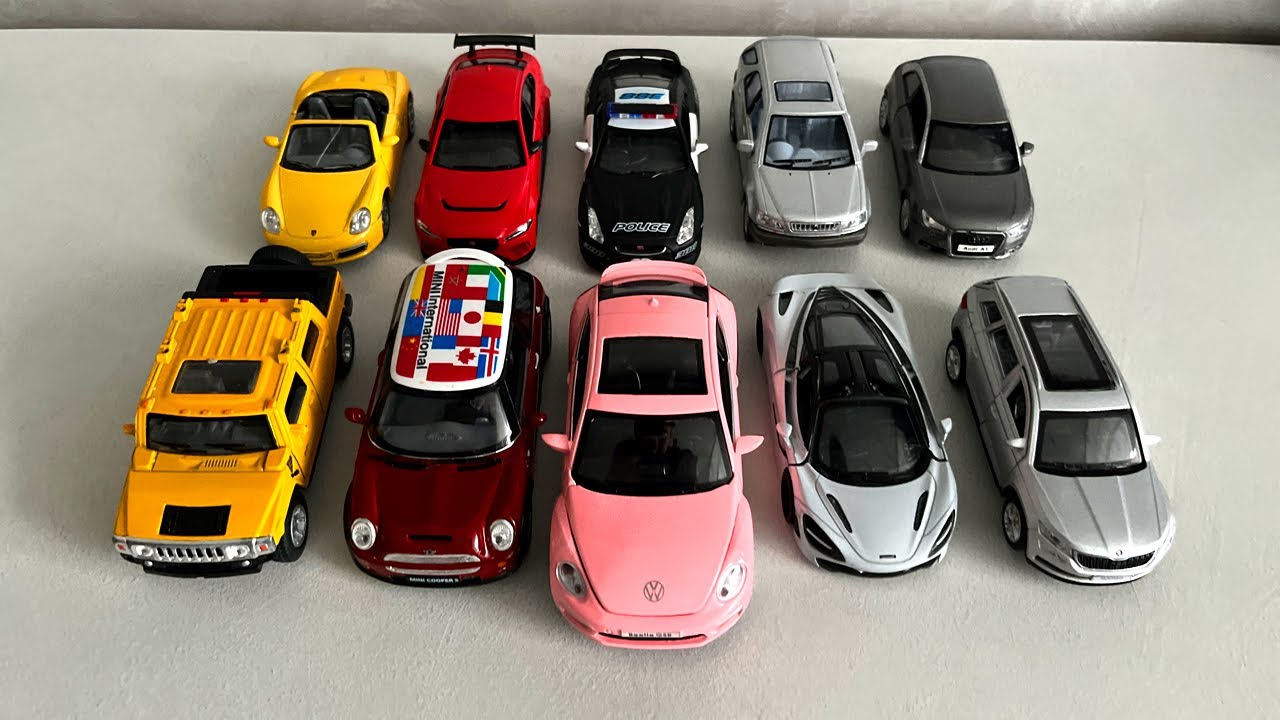 Hummer, MINI, McLaren and other 1:32 Scale Diecast Car Models. - YouTube