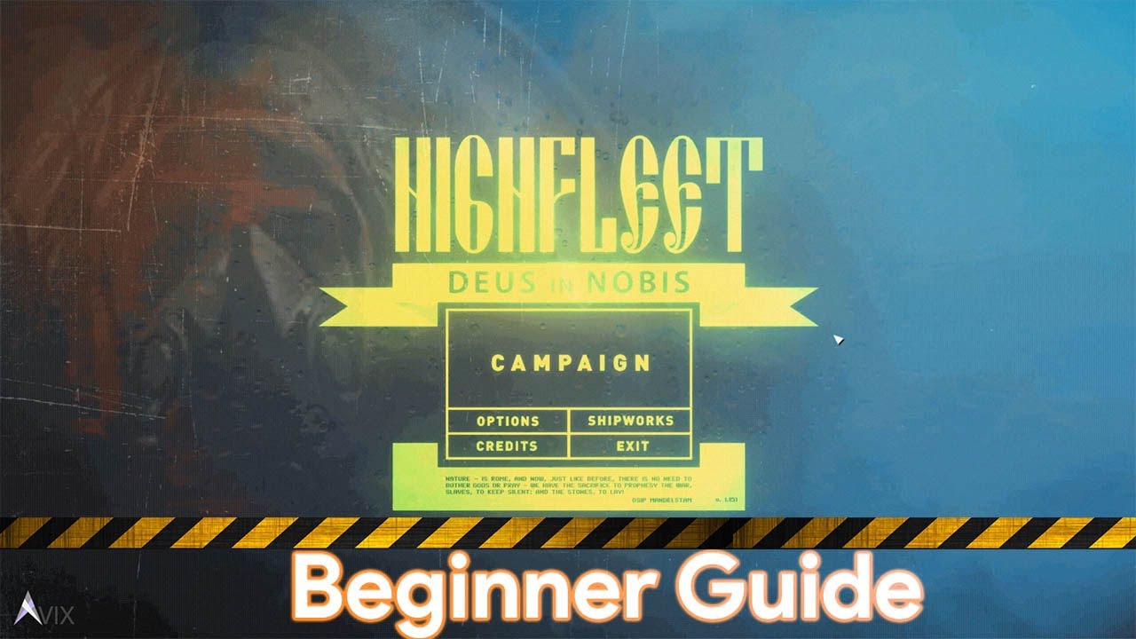 Highfleet - Beginner Guide - YouTube