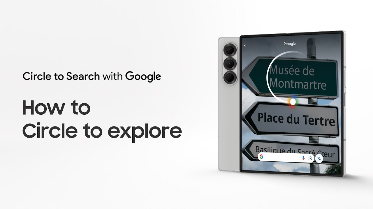 Galaxy Z Fold6: How to use Circle to Search | Samsung - YouTube