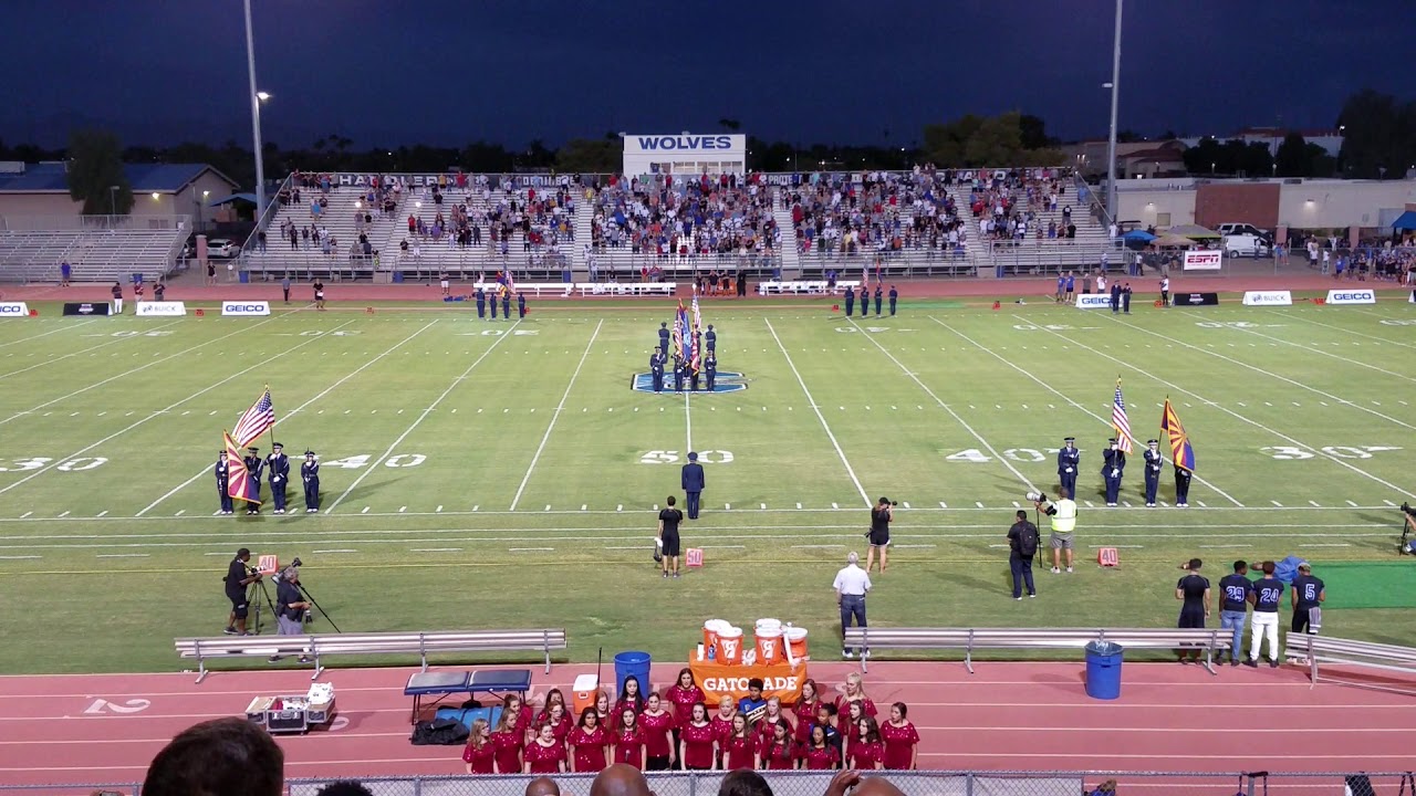 2017 AFJROTC Honor Guard: Chandler vs IMG Academy - YouTube