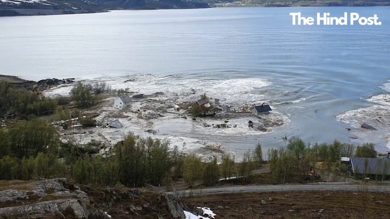 Massive Mud Slide In Alta - YouTube