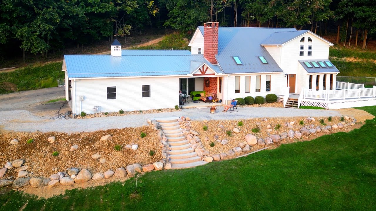Huge DIY Landscaping Project Is Finally Done - YouTube