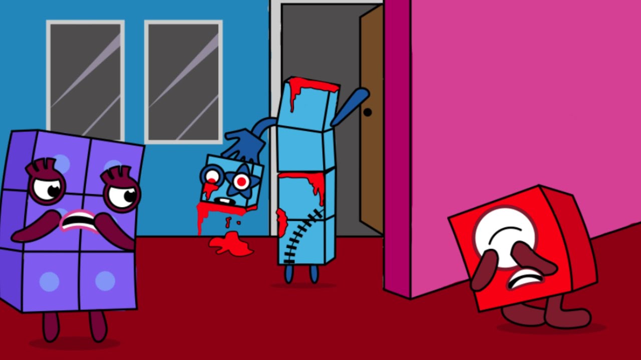 Oh no! Don't Hurt Numberblocks 1, | A coloring story made by ...