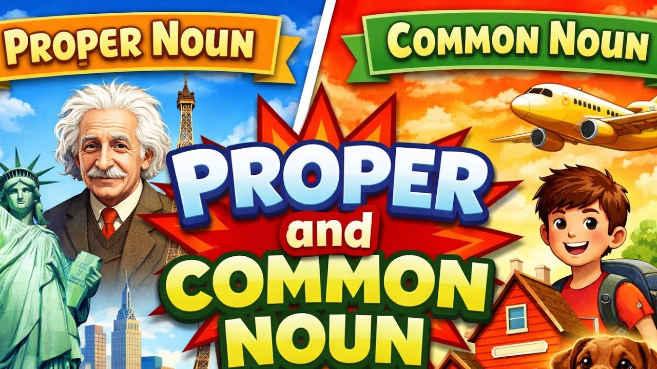 English Grammar Basics | Proper and Common Nouns - YouTube