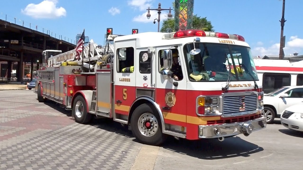 PFD Ladder 5 Responding - YouTube
