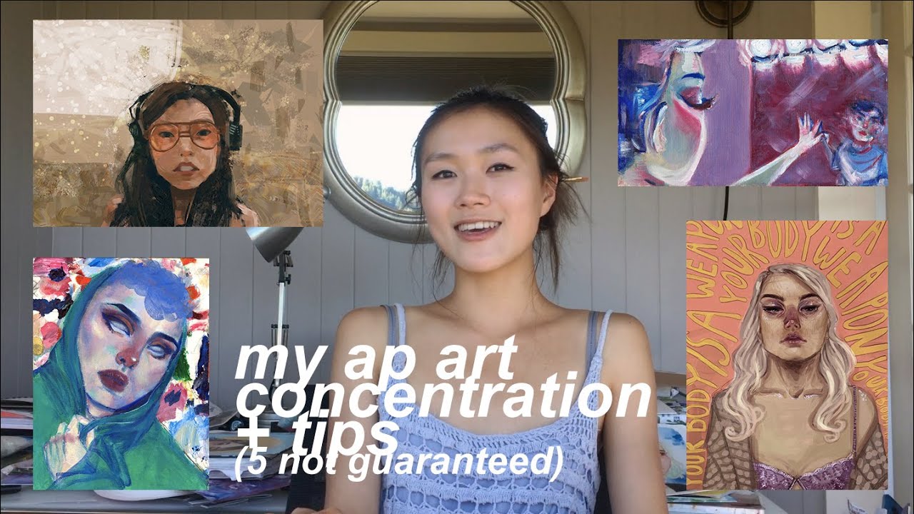 my ap art concentration and tips to finish your concentration on time! (i got a 4) - YouTube