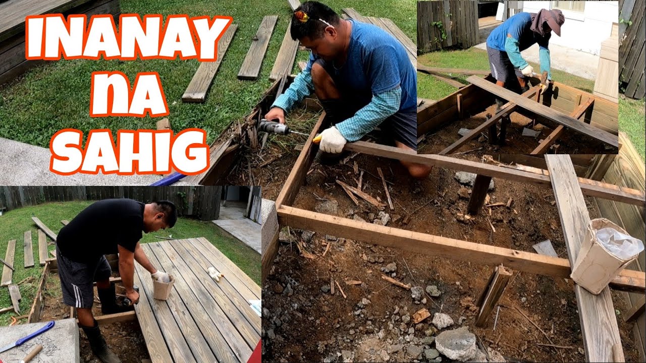 BUHAY OFW WORK VLOG|| PAANO AYUSIN ANG INANAY NA TABLANG SAHIG - YouTube