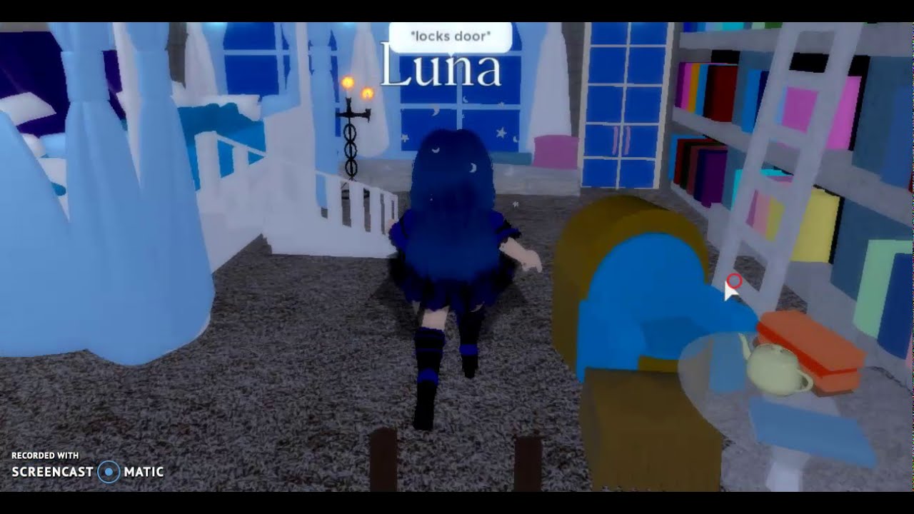 the new girl at royale high (RP) - YouTube