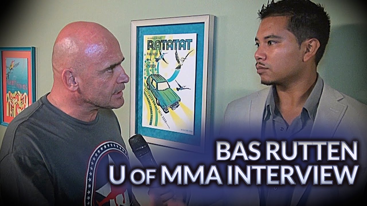 Bas Rutten talks Elite MMA fighters, misunderstanding during U of MMA ...
