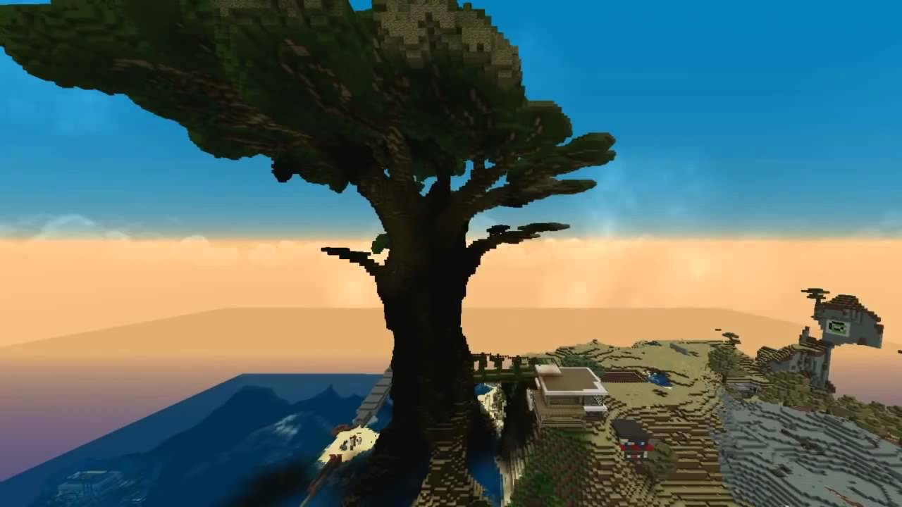 Jerry's Tree 2 0 Build Timelapse Minecraft Mianite - YouTube