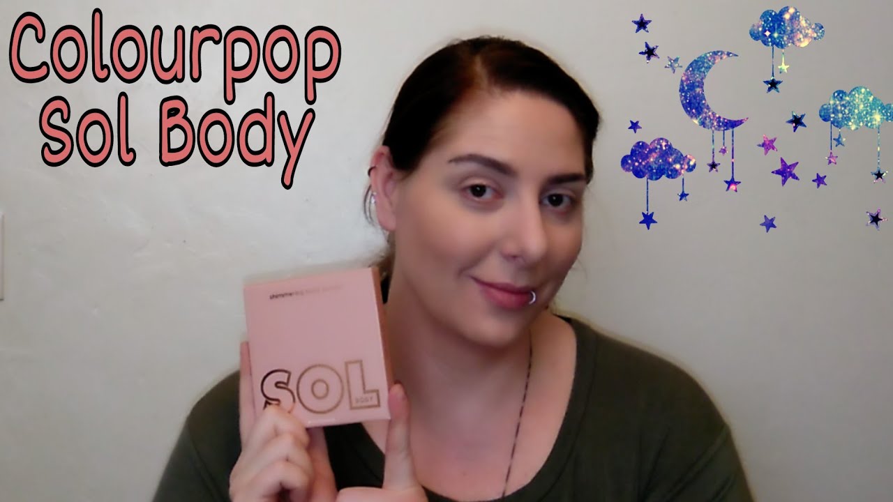 Colourpop Sol Shimmering Body Powder - YouTube