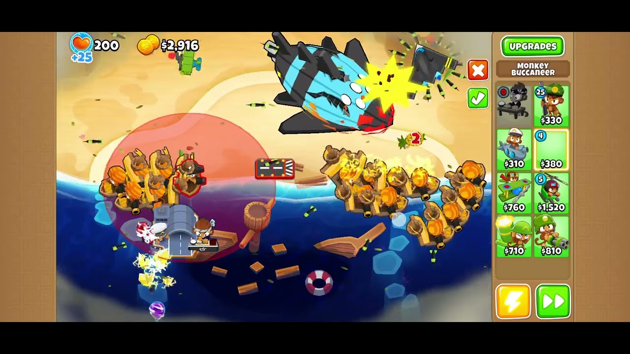 BTD6 Boss Bloon Event Vortex Deadly Master of Air Off the Coast Normal ...
