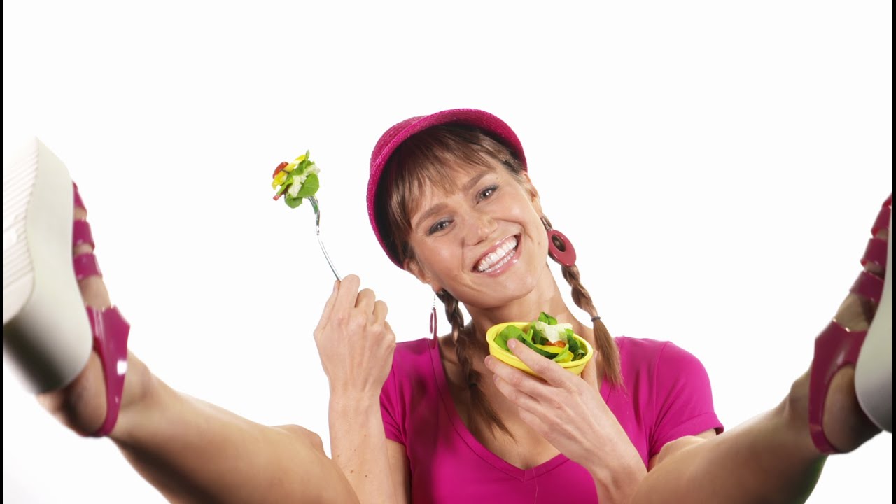 Women Laughing Alone With Salad | Kirk Douglas Theatre - YouTube