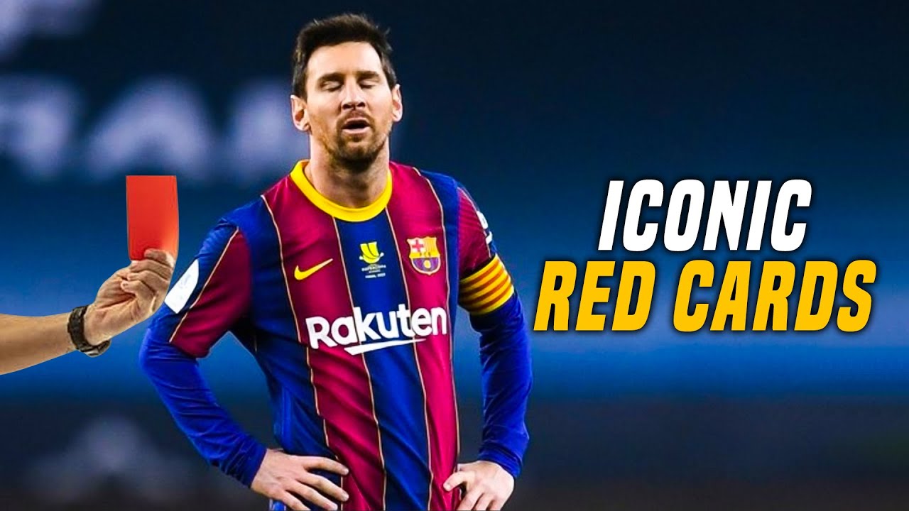 Legendary Football Red Cards You Can't Miss! - YouTube