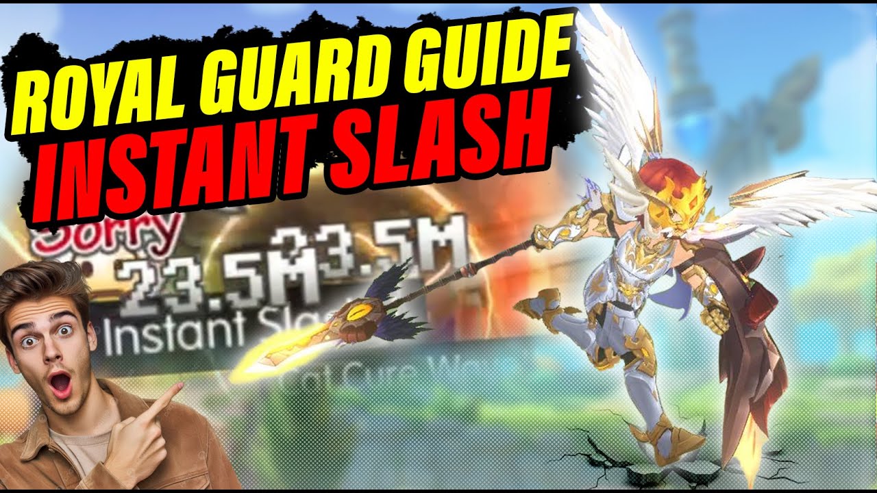 Royal Guard Guide [INSTANT SLASH BUILD] - Ragnarok M: Classic - YouTube