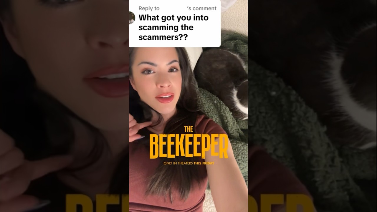 Why I Scam the Scammers / The Beekeeper Movie review !!! - YouTube