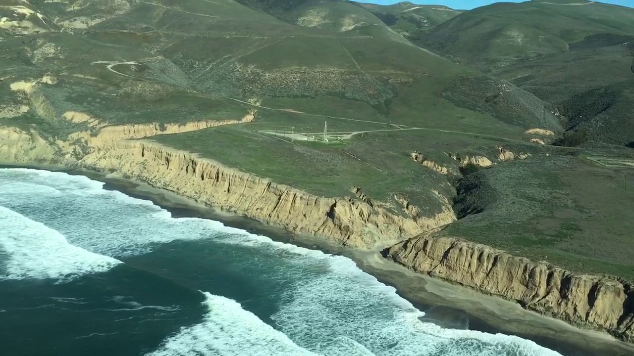 Vandenberg AFB Pt. Sal beach flyover - YouTube